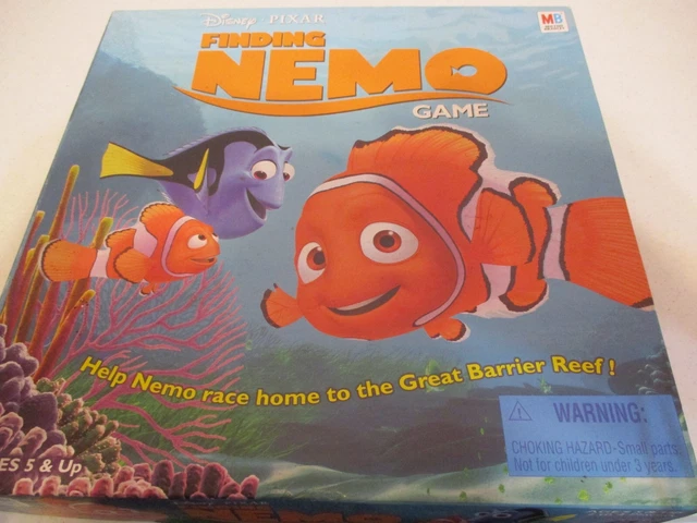 FINDING NEMO GAME-DISNEY/PIXAR-COMPLETE-2003-VINTAGE-AS Shown £12.71 ...