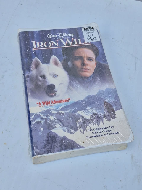 WALT DISNEY IRON Will VHS Tape Brand New Factory Sealed Movie Clamshell ...