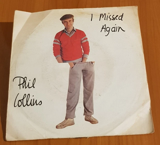 PHIL COLLINS - I Missed Again 7" 1981 Japan Atlantic Records In Der ...