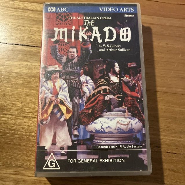 MIKADO VHS MOVIE Video Cassette Tape - ABC Video Arts - The Australian ...