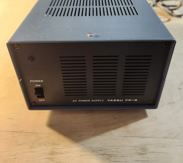 YAESU FP-8 HAM Radio Power Supply & Speaker Combo -Sold As Is. $50.00 ...