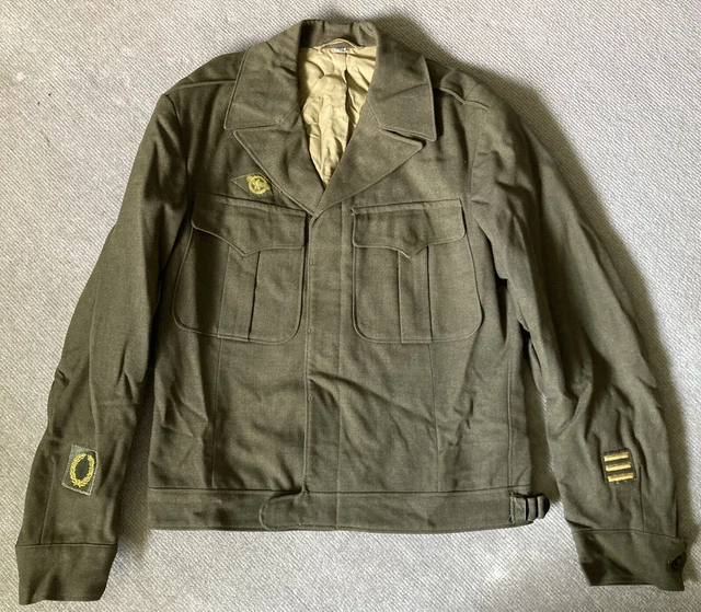 WW2 US ARMY IKE Jacket Good Size Original 1944 £69.99 - PicClick UK