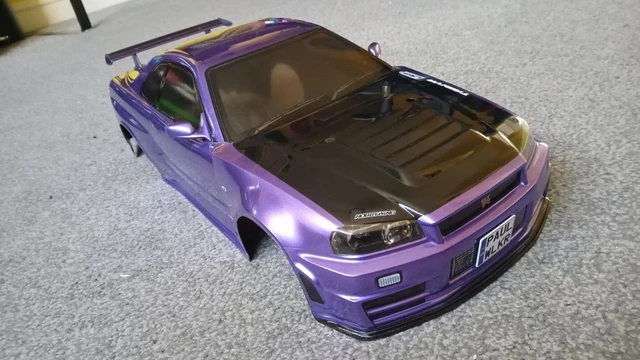 TAMIYA NISSAN SKYLINE GT-R R34 Z-Tune Bodyshell £64.00 - PicClick UK