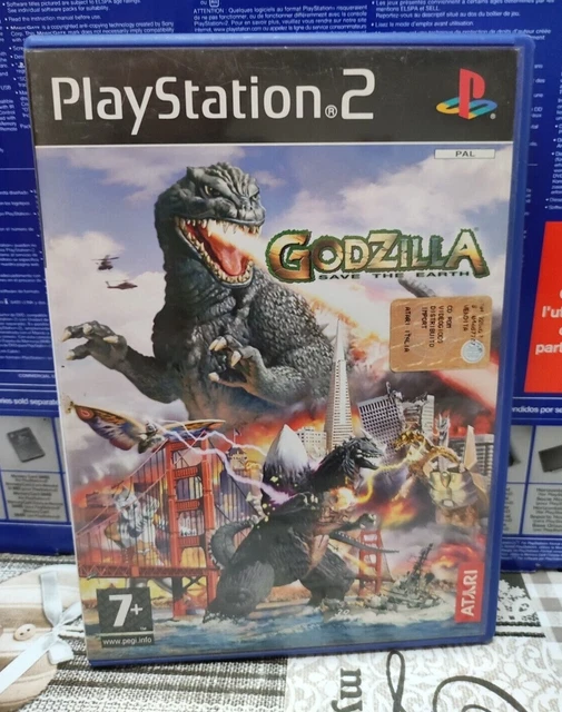 GODZILLA SAVE THE EARTH PS2 - Playstation 2 Atari - ULTRA RARE EUR 16 ...