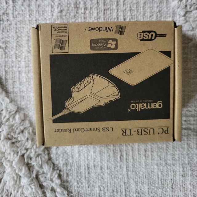 GEMALTO PC USB-TR Smart Card Reader BNIB £8.18 - PicClick UK