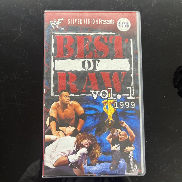WWF/WWE THE BEST Of Raw Vol 1 Pal Vhs Video Silver Vision Wrestling ...