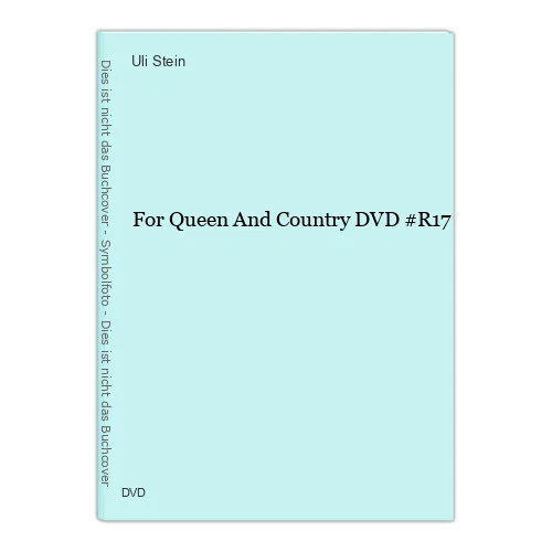 FOR QUEEN AND Country DVD #R17 Stein, Uli: EUR 4,21 - PicClick DE