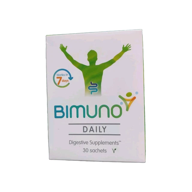 BIMUNO DAILY PROBIOTIC Powder 1x30 Sachets Digestive Gut Health-Kick ...