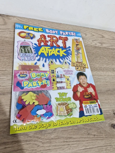 CITV ART ATTACK Magazine January 2004 No 96 Childrens Art Kids ...