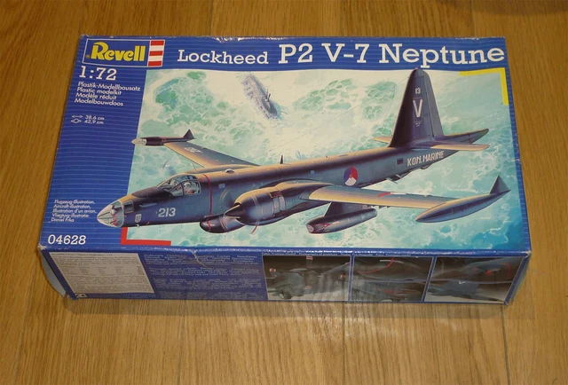 REVELL 1/72 SCALE Lockheed P2 V-7 Neptune - aircraft kit £39.99 ...