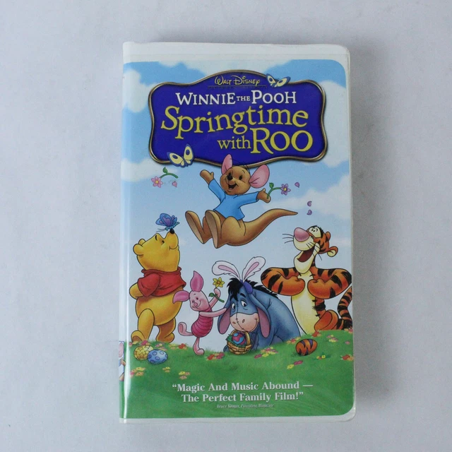 DISNEY WINNIE THE Pooh Springtime With Roo VHS 2004 Walt Disney ...