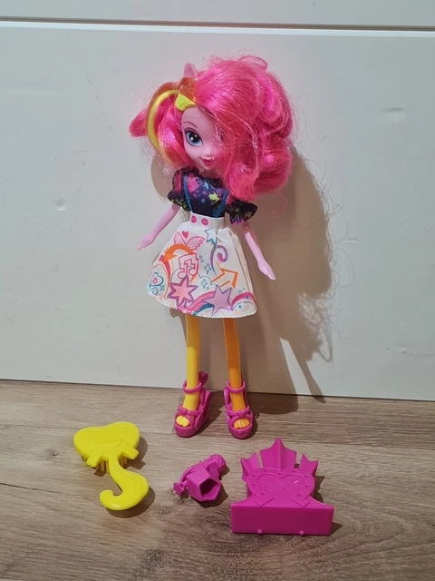 MY LITTLE PONY Equestria Girls Pinkie Pie Rainbow Rocks Doll Hasbro MLP £9.99 - PicClick UK