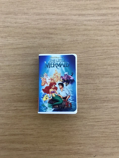 THE LITTLE MERMAID VHS Tape Ultra Rare Zuru Mini Brands Disney Store ...