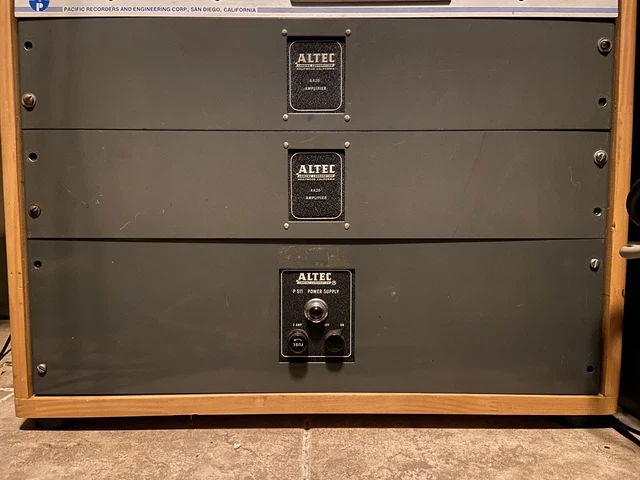 VERY RARE ALTEC Hollywood A420 tube preamplifier TBB-103 Input W/ P511 ...