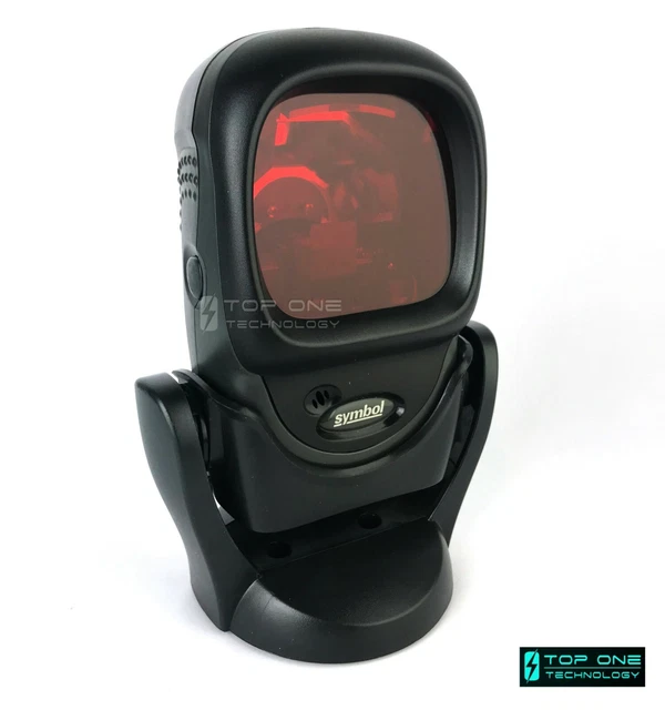 SYMBOL LS9208 BARCODE Scanner Desktop Hands-free Supermarket Cashier ...