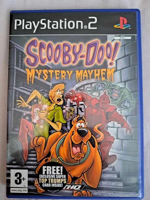 PS2 GAME SCOOBY Doo! Mystery Mayhem SONY Playstation Shaggy Ghost ...