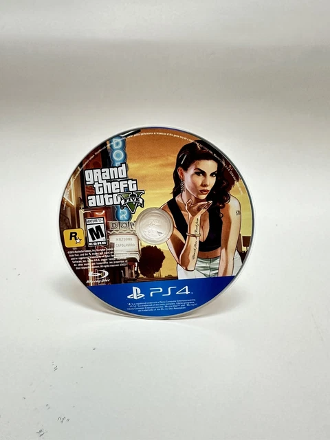 GRAND THEFT AUTO V 5 GTA Sony PlayStation 4 PS4 disque de jeu ...