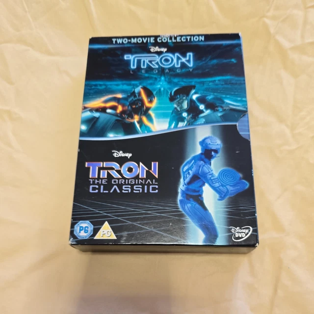 TRON TWO MOVIE DVD Collection - Tron Legacy + Tron The Original Classic ...