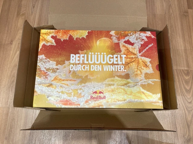RED BULL WINTER Edition 2025 Fuji Apfel Promo Box Ohne Becher ...