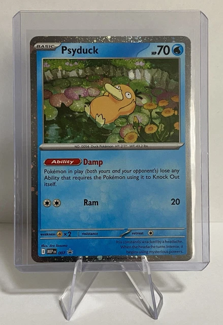 PSYDUCK - MEP 007 Pokémon TCG Mega Evolution Black Star Promo Pokemon ...
