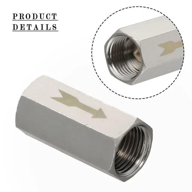 FILETTATURA INTERNA PRECISA rame valvola di ritegno filettatura BSP ...