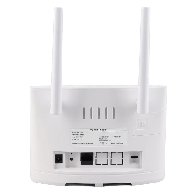 R311 PRO 4G WiFi Router 300Mbps Multi Device Support 4G Modem Router ...