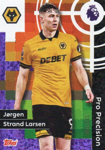 TOPPS 2026 PRO precision jorgen strand larsen purple /199 £5.45 ...