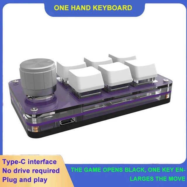 MINI KEYPAD MECHANICAL Keyboard DIY Custom USB Programming Paste Part ...