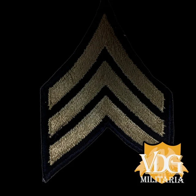 WW2 WWII US Army Sergeant SGT NCO Rank Insignia Chevron #P762 £4.85 ...