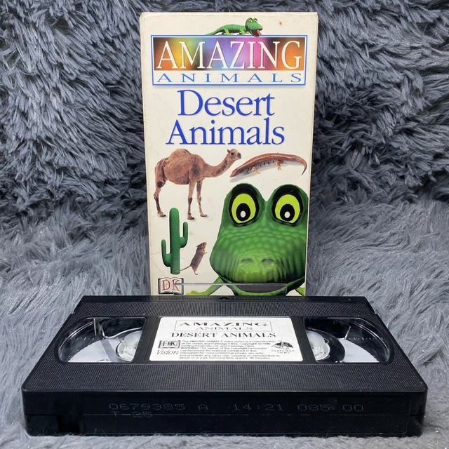 HENRYS AMAZING ANIMALS: Desert Animals VHS Tape Disney Channel TV Show ...