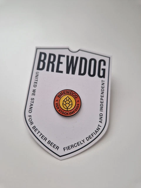 BREWDOG HOP STOCK pin badge - staff only release, July 2025 £21.48 ...