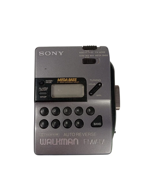 VINTAGE SONY WALKMAN WM-FX43 Walkman Radio Cassette Player AM/FM Radio ...