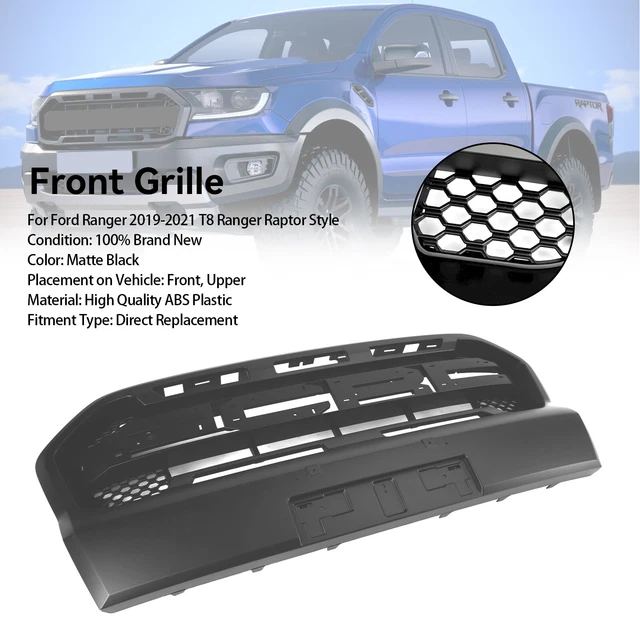 RANGER RAPTOR STYLE Front Bumper Grill Fit Ford Ranger 2019-2023 T8 ...