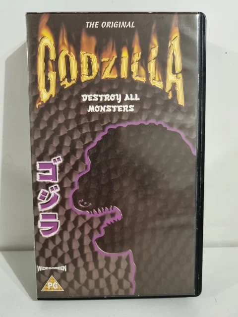 GODZILLA: DESTROY ALL Monsters (Rare VHS Tape!) £6.49 - PicClick UK