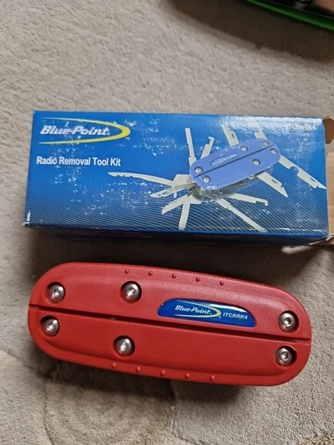 BLUE-POINT SNAP-ON RADIO REMOVAL TOOL KIT ITCRRK4 - Ex Dealer Stock £33 ...