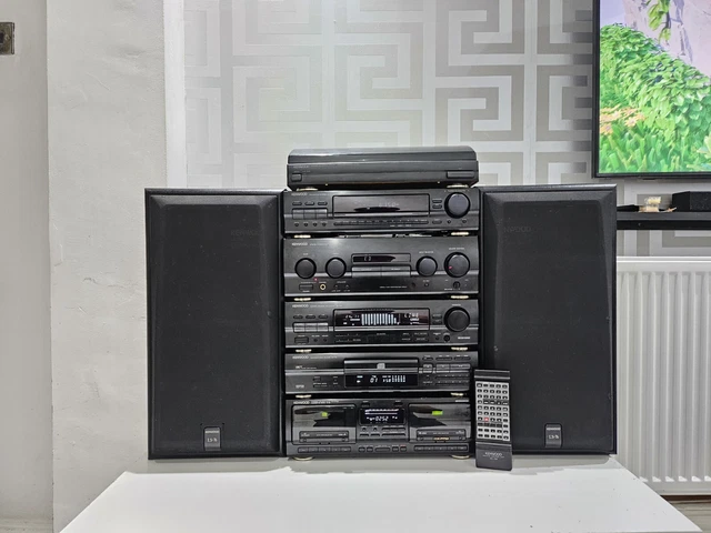 KENWOOD A-76 HIGH-END Hi-Fi Stereo Stack System With Speakers & Remote ...