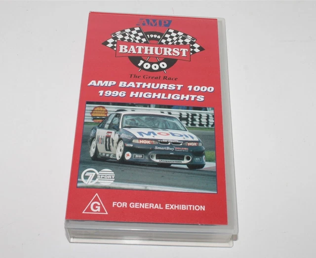 AMP BATHURST 1000 1996 Highlights VHS Video The Great Race $9.99 ...