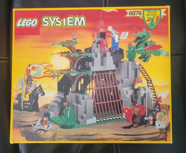 LEGO CASTLE DRAGON Knights 6076 Dark Dragon's Den New Sealed EUR 381,38 ...
