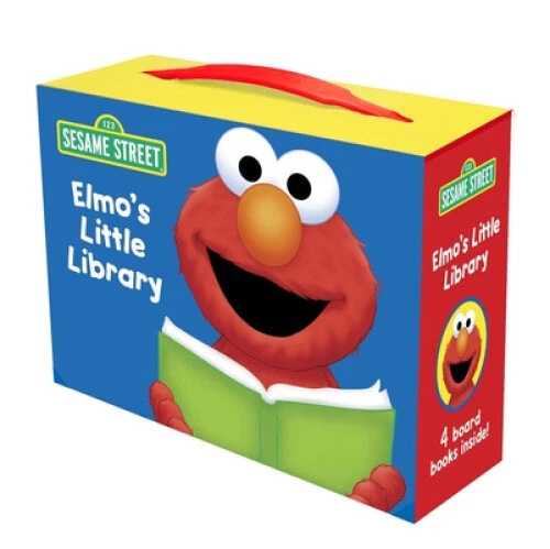 ELMO'S LITTLE LIBRARY (Sesame Street (Random House)) [Board book] NEUF ...