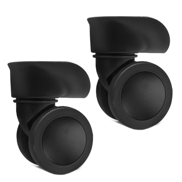 2PCS TROLLEY CASTER Replacement Heavy Duty Roller Wheel for Luggage Box ...