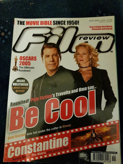 FILM REVIEW MAGAZINE 2005 Pulp Fiction John Travolta EUR 5,15 - PicClick FR