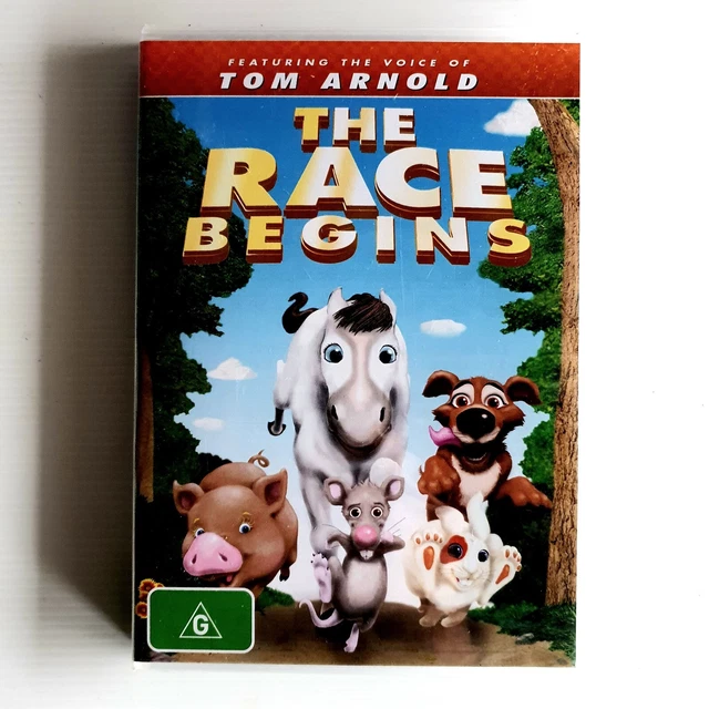 THE RACE BEGINS DVD 2006 Kid's & Family Adventure Animation, Tom Arnold ...