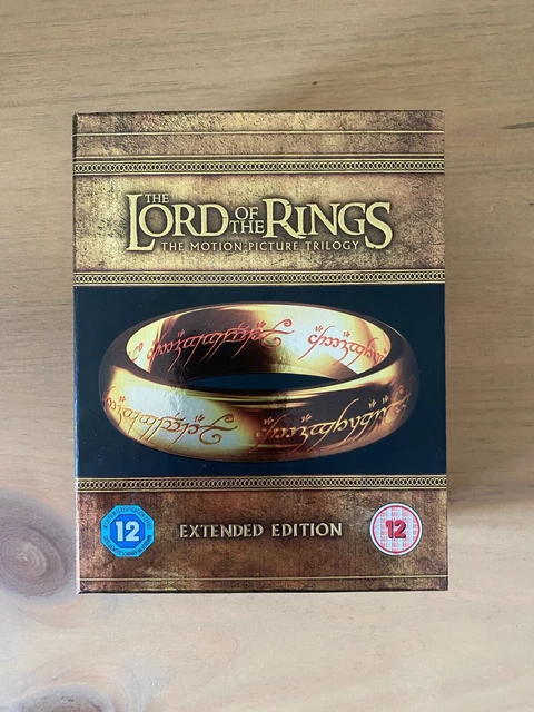 THE LORD OF the Rings Trilogy: Extended Edition (Blu-ray, 2011, 15-Disc ...