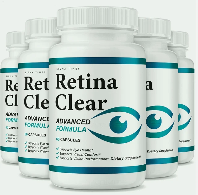 (5 PACK) RETINA Clear – Retina Clear Capsules suitable for Eyes £41.54 ...