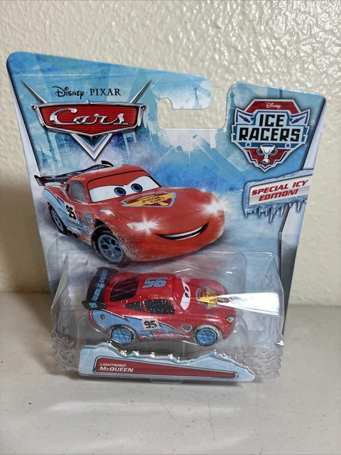 DISNEY/PIXAR CARS ICE Racers Diecast Vehicle Lightning McQueen Mattel ...
