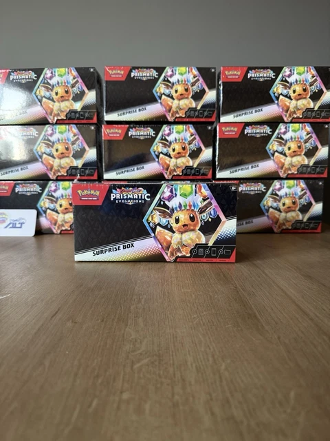 X7 POKEMON SV Prismatic Evolutions - Surprise Box. Fast Dispatch📦 £328. ...