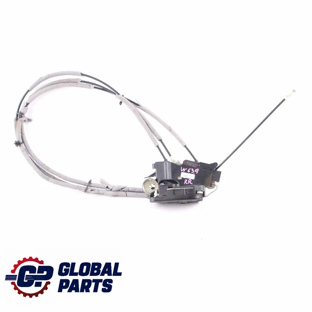MERCEDES W639 SLIDING Door Lock Actuator Mechanism Rear Right O/S ...