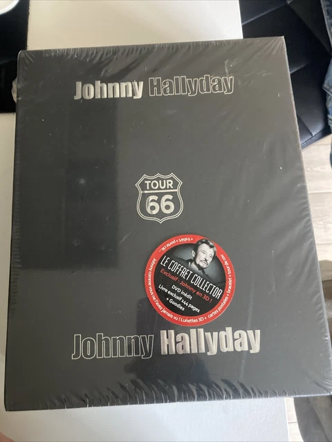 COFFRET COLLECTOR JOHNNY Hallyday Tour 66 Neuf Sous Blister EUR 70,00 - PicClick FR