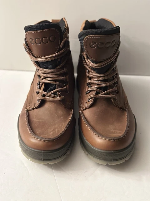 ECCO MEN'S TRACK 25 High Gore-Tex Hiking Boot Waterproof Brown Size 7 £ ...