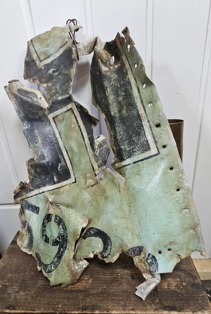 WW2 GERMAN MESSERSCHMITT Me 109 Aircraft Relic Panel Battle Of Britain ...